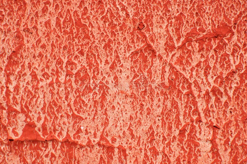 Texture Of Wall Painted With Red Lead Stock Photo - Image of brown ...