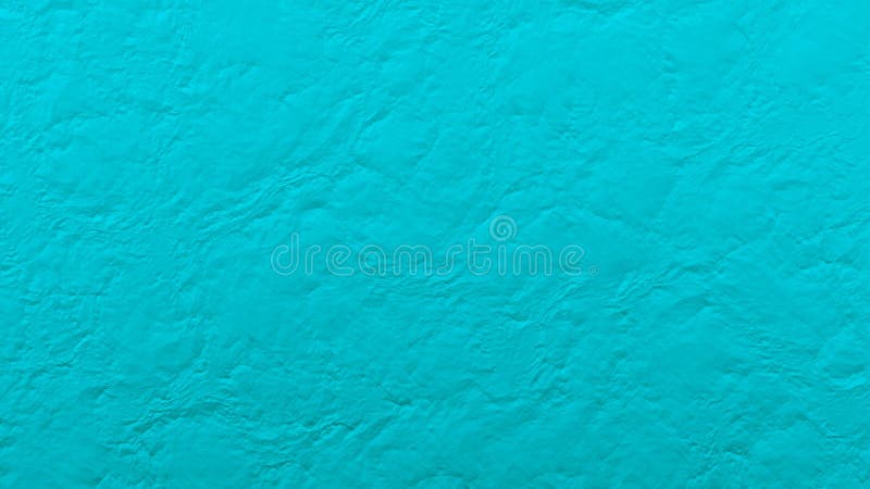 The Texture of the Wall with a Texture of Plaster Azure Color. 3d ...