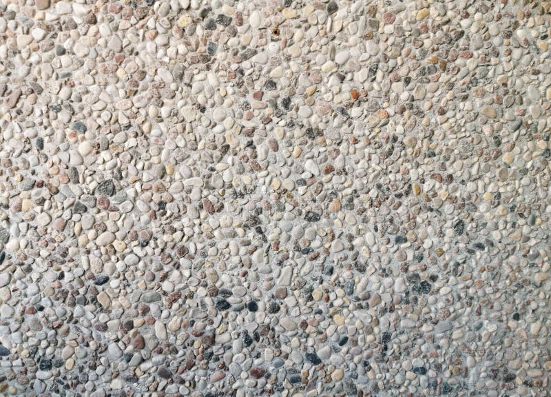 The Texture of the Wall of Small Stones. Stock Photo - Image of little ...