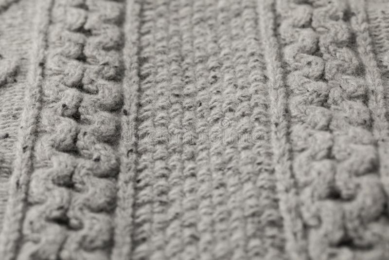 Texture of Warm Knitted Grey Sweater Stock Photo - Image of grey ...