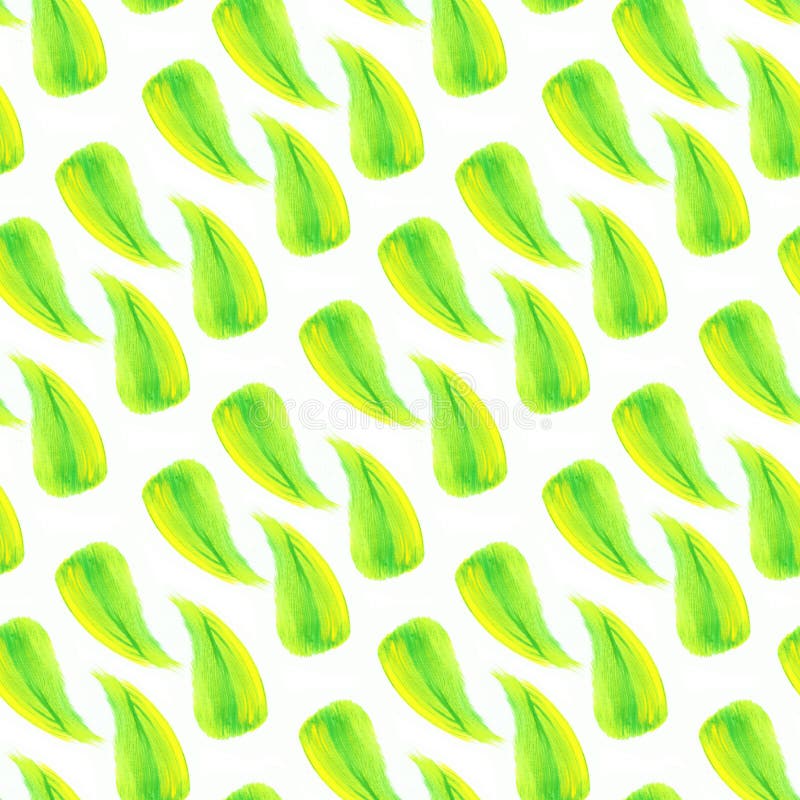 Repeatable Abstract Texture of Green Leaves Stock Illustration ...