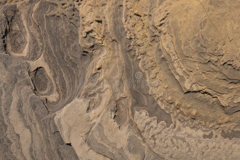 Texture of Washed Rock, Stone. Orange Stock Image - Image of hard ...