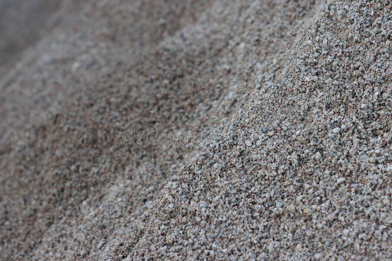 The Texture of Washed Sand from a Quarry Stock Image - Image of fossil ...