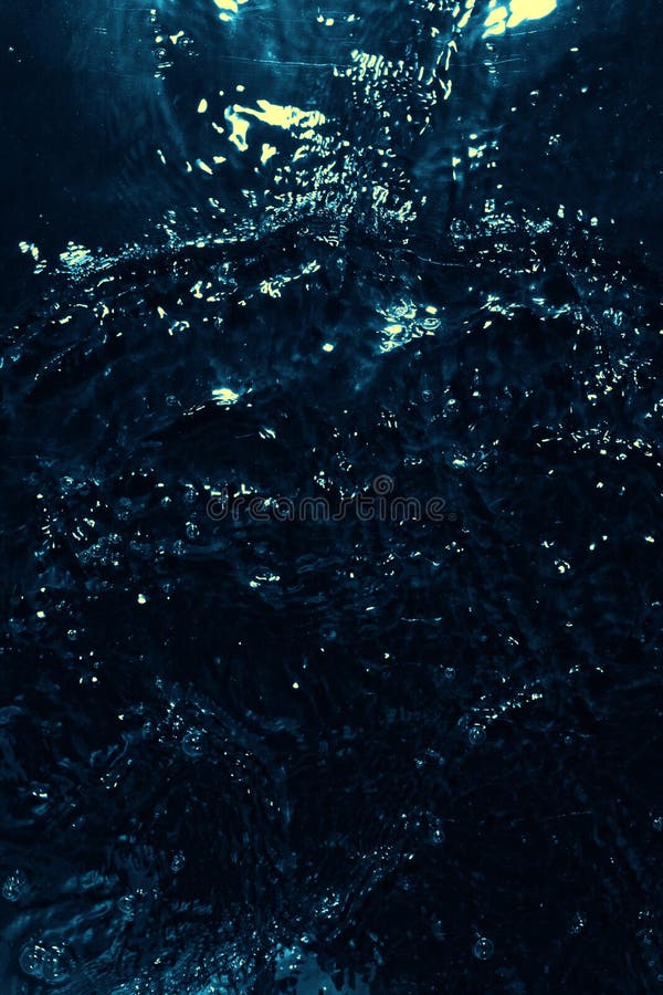 Texture of Water on Black Background Stock Image - Image of drop, flow ...