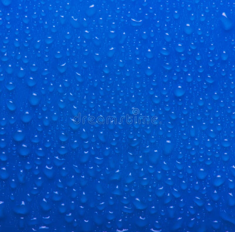 Texture of Water Droplets. Water Drops Close Up. Drops on the Surface ...