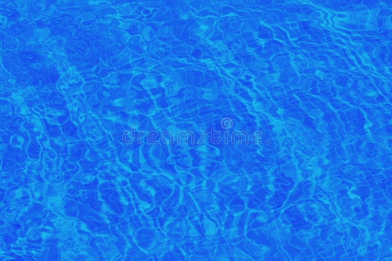 The Texture of the Water in the Pool Deep Blue, Background Stock Image ...