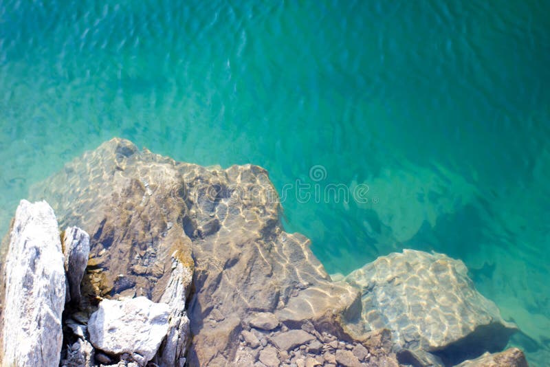 Texture of Water Surface Sun Water Stones Waves - Underwater World ...
