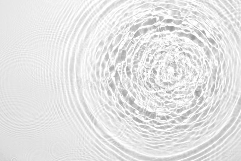 The Texture of Water on a White Background. Stock Photo - Image of ...