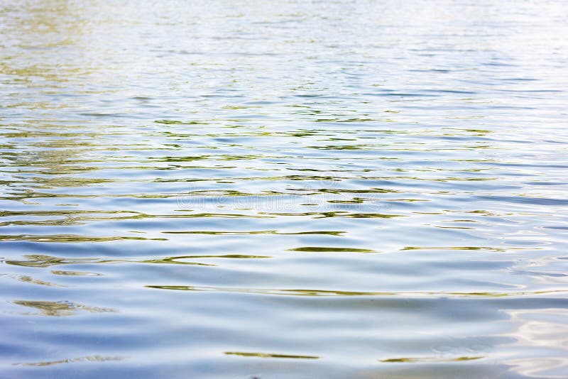 Texture Waves View from Above, Brilliantly Clear Water. Stock Photo ...