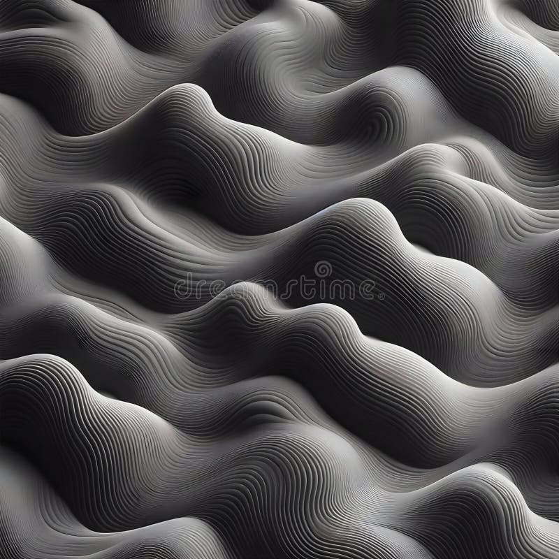 The Texture of the Wavy Surface is Wavy and Has a Pattern of Wavy Lines ...