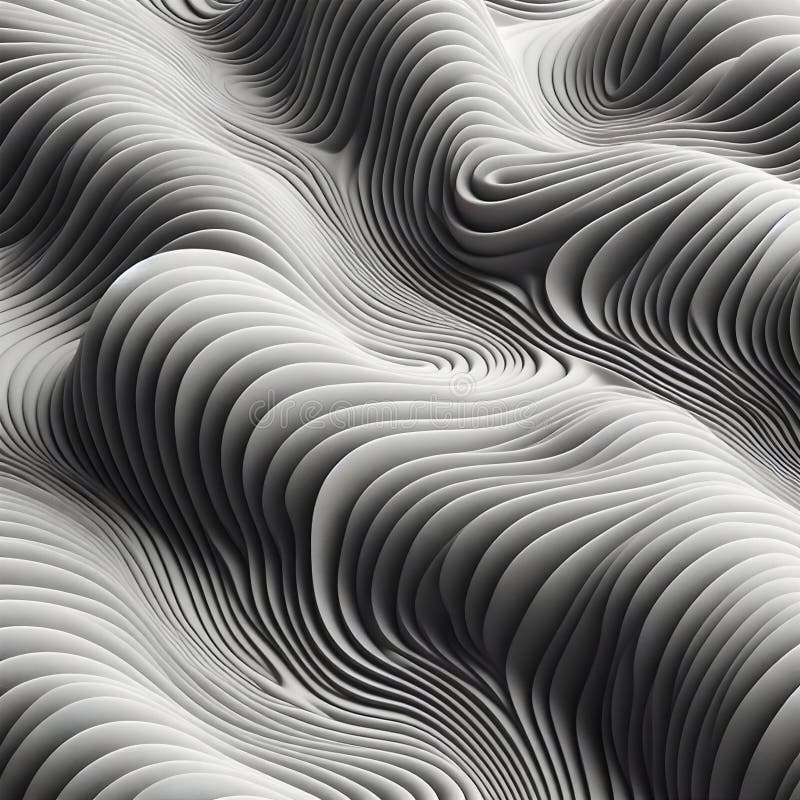 The Texture of the Wavy Surface is Wavy and Has a Pattern of Wavy Lines ...