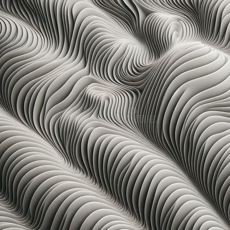 The Texture of the Wavy Surface is Wavy and Has a Pattern of Wavy Lines ...