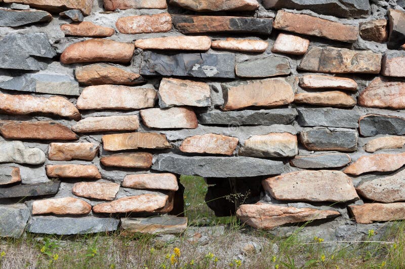 Texture of Weathered Brown Stone Wall Stock Image - Image of abstract ...