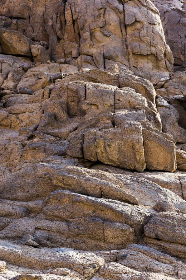 The Texture of the Weathered Rock Stock Image - Image of erosion ...