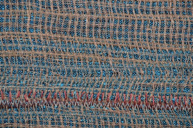 Texture of Weaving Fabric Closeup Stock Image - Image of fiber, textile ...