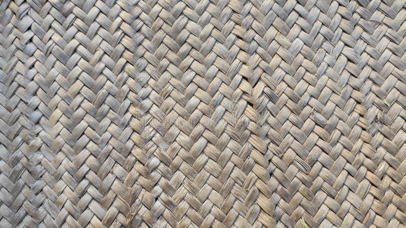 The Texture of the Weaving Mat Background Stock Photo - Image of ...
