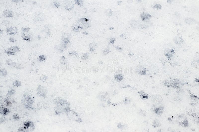 Texture of Wet Snow during the Rain Stock Photo - Image of pattern ...