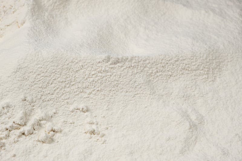 Texture of Wheat Flour Close-up Stock Photo - Image of organic ...