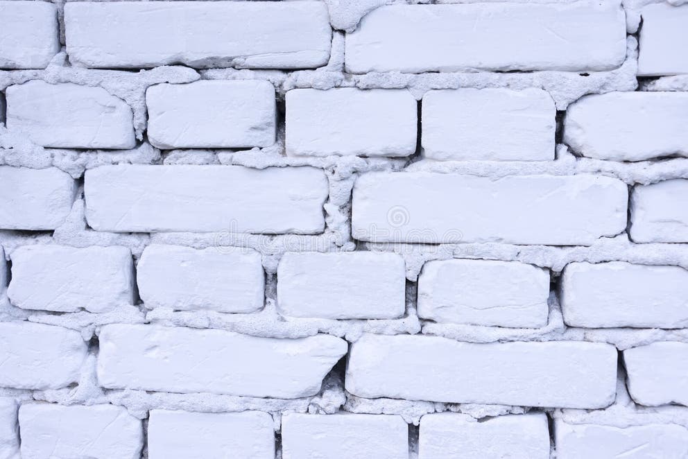 Texture White Brick for Substrate Stock Photo - Image of brick, cement ...