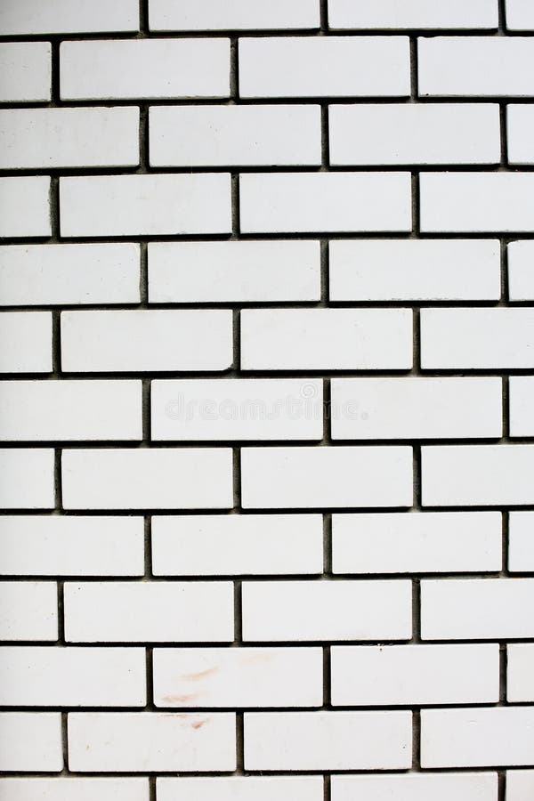 Texture white brickwork stock photo. Image of build - 183586608