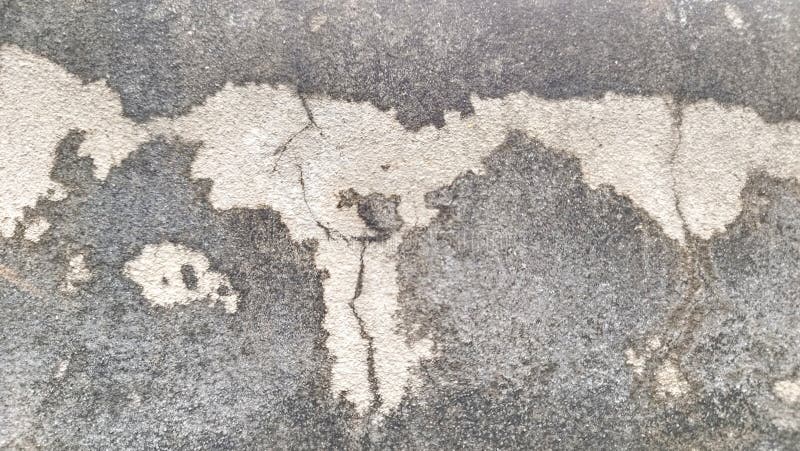 Texture White Cement Wall with Black Stain Stock Image - Image of ...