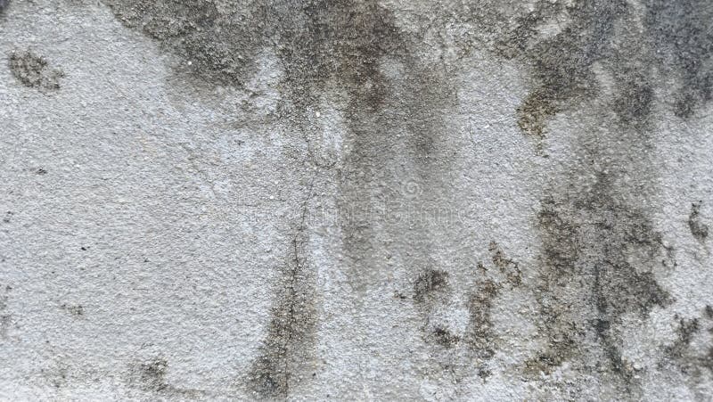 Texture White Cement Wall with Black Stain Stock Image - Image of ...