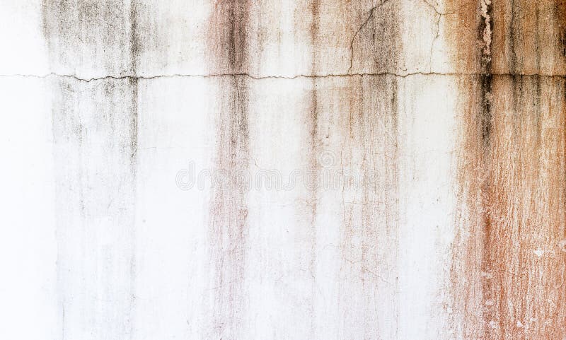 Texture White Cement Wall with Stain and Crack Background Stock Photo ...