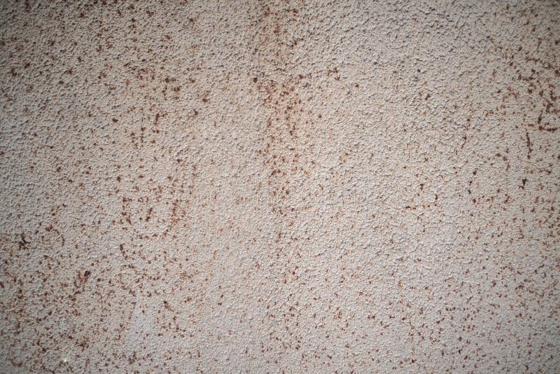 The Texture of the White Coloured Wall with Rust Spots Stock Photo ...