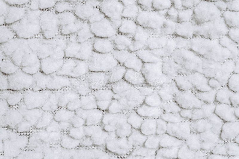Texture of White Cotton Fabric with Fleece Stock Photo - Image of fiber ...