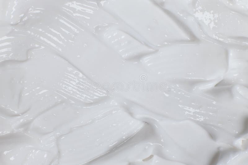 Texture of White Cream for Body or Face Stock Image - Image of texture ...