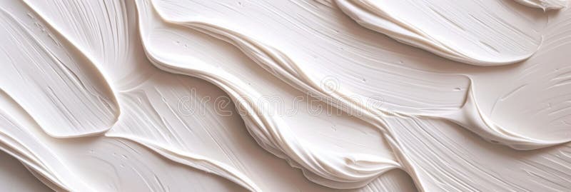 Texture of White Creamy Spread. Stock Illustration - Illustration of ...