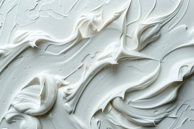 Texture of White Creamy Spread. Stock Illustration - Illustration of ...