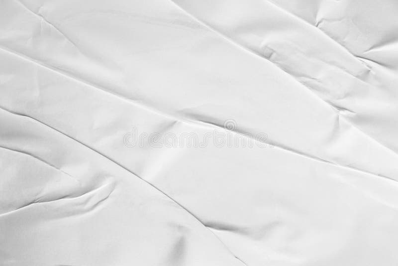 Texture of White Creased Paper, Closeup View Stock Photo - Image of ...