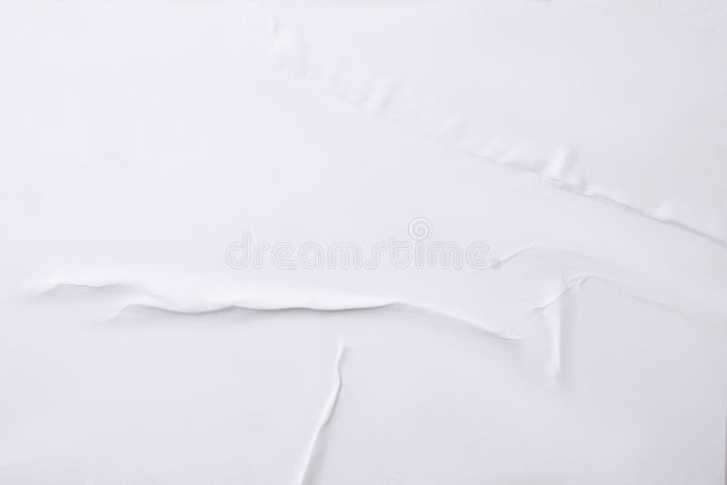 Texture of White Creased Paper, Closeup View Stock Photo - Image of ...