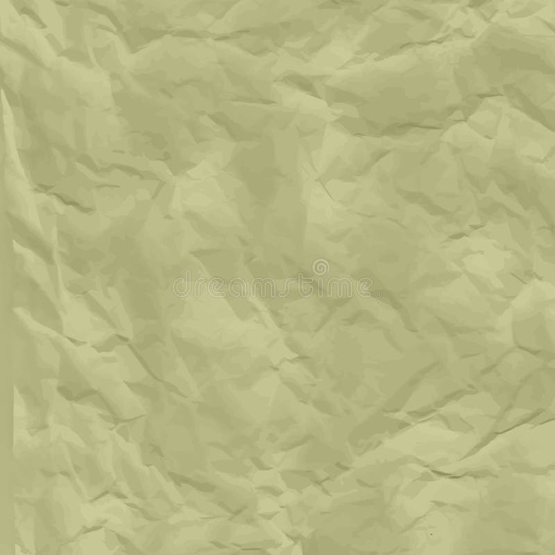 Texture of White Crumpled Paper Full Frame Stock Vector - Illustration ...
