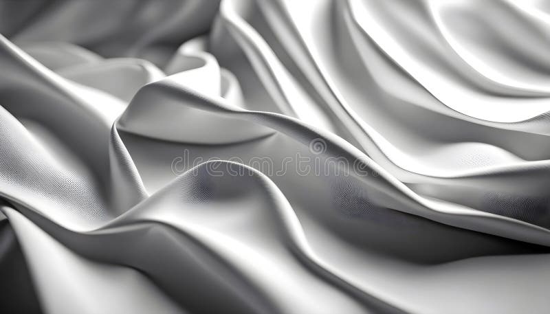 Texture of White Crumpled Tablecloth (bed Linen). Background for ...