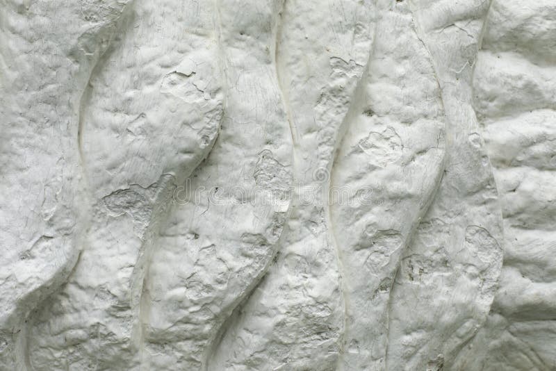 Texture is White. Details of Sculpture. Whitewashed Surface Stock Photo ...