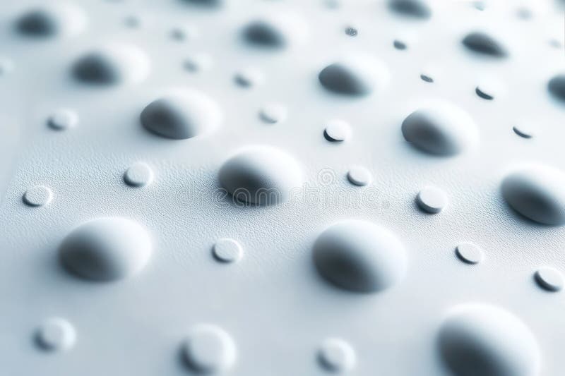 Texture White Dots Abstract Background Close Up. Some Braille Text on ...