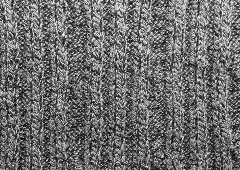Texture of a White Knitted Sweater Closeup. Grey Knitted Wool Material ...
