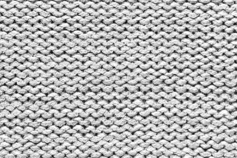 Texture of a White Knitted Sweater Closeup. Grey Knitted Wool Material ...