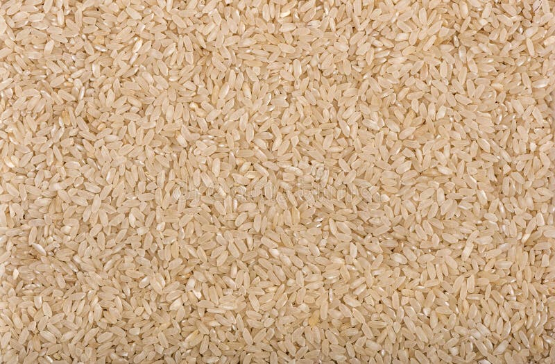 The Texture of White Long Grain Polished Rice Scattered on a Flat ...