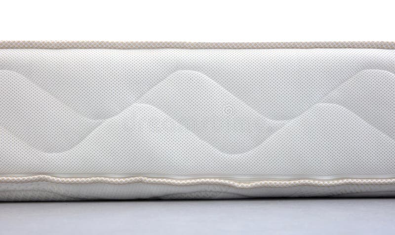 Texture of White Mattress Bed Background Stock Image - Image of home ...
