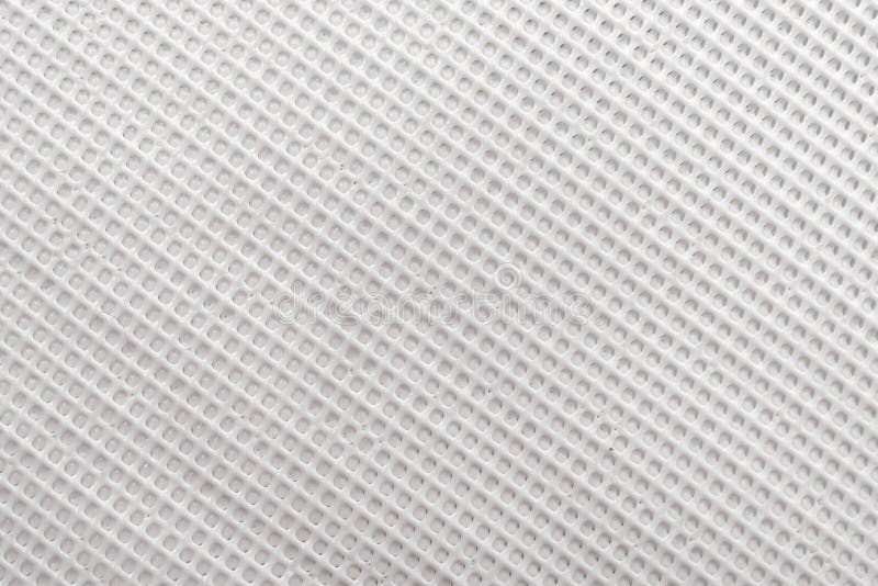 Texture of a White Mesh Silicone Mat. Silicone Material Background ...
