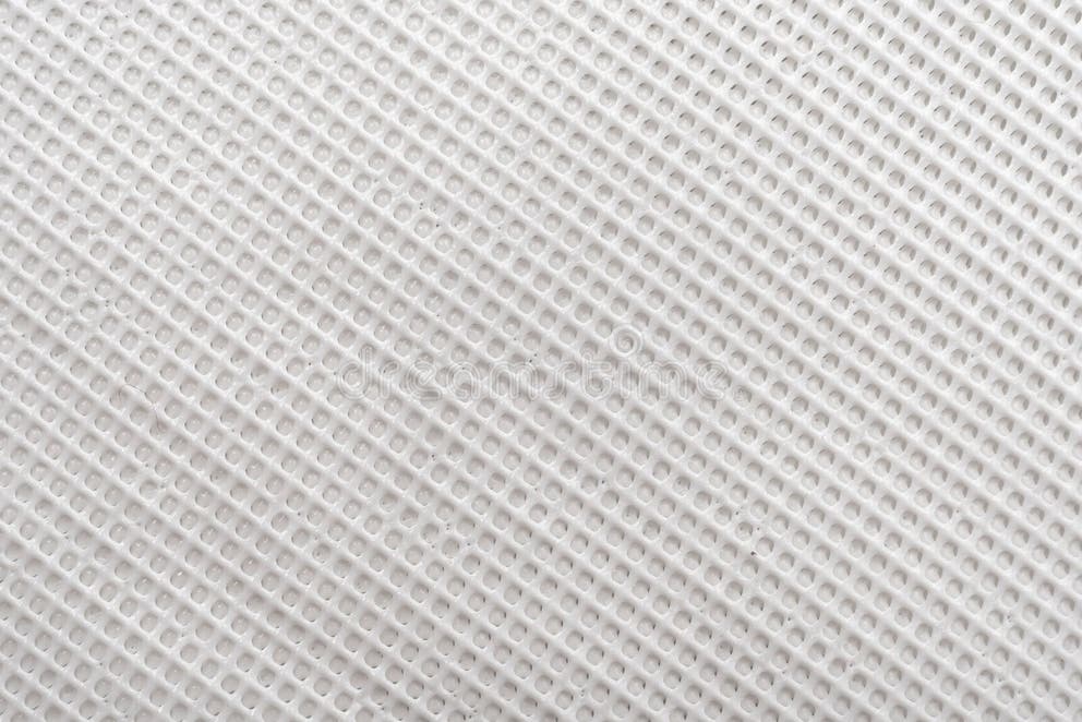 Texture of a White Mesh Silicone Mat. Silicone Material Background ...