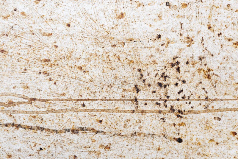 Texture White Metal Wall with Rust Stains Stock Image - Image of ragged ...