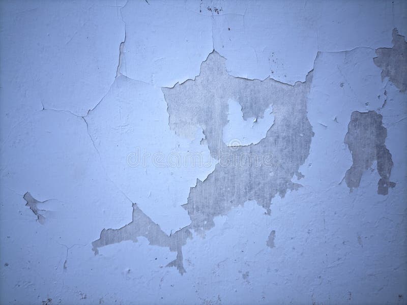 Texture, White Paint Walls that are Old and Peeling Stock Photo - Image ...