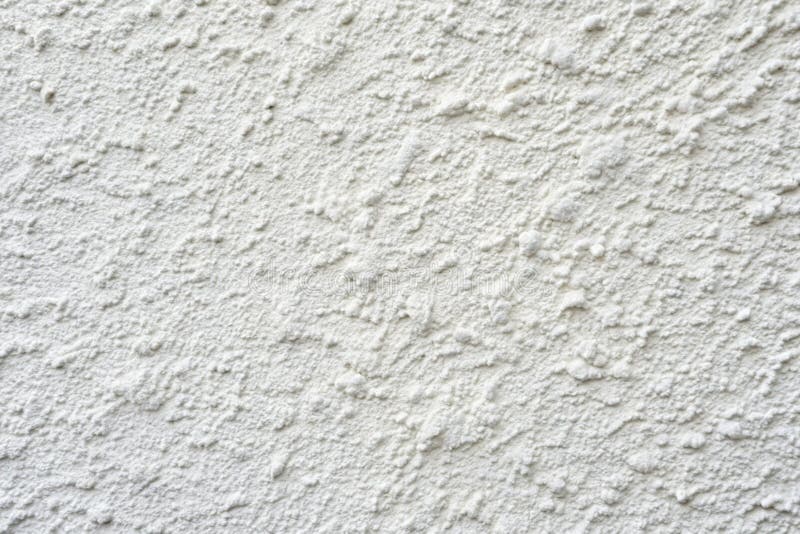 Texture of White Plaster on a Concrete Wall Handmade. Construction ...