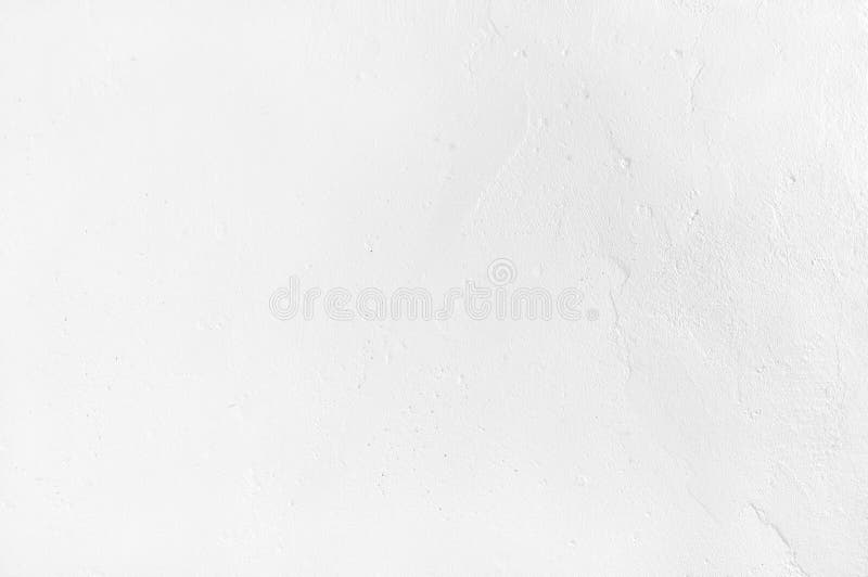 Texture of White Plaster on a Handmade Concrete Wall. Construction ...
