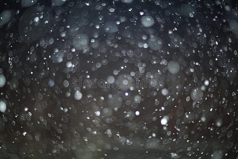 Texture of White Rain Drops Stock Image - Image of black, rain: 58664553
