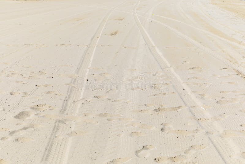 Texture of White Sand on the Beach Editorial Stock Image - Image of ...